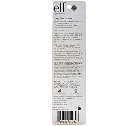 e.l.f. Feather Proof Moisturizing Lip Liner, Mauve Luxe, 0.04 Ounce