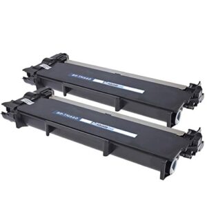 esquareone compatible high yield toner cartridge replacement for brother tn660 tn630 (black, 2-pack)