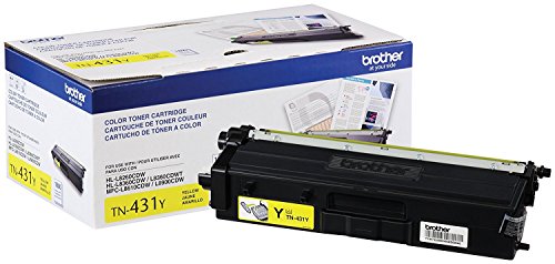 Brother HL-L8360CDW (TN431) Standard Yield Toner Cartridge Set Colors Only (1,800 Yield)