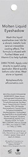 Elf Aqua Beauty Molten Liquid Eyeshadow 57032 Liquid Gold, 0.09 Ounce (Pack of 1)