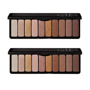 e.l.f. Pack of 2 Need it Nude Eyeshadow Palette, 83328