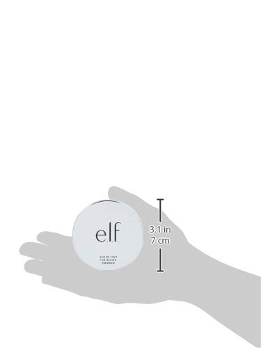 e.l.f, Beautifully Bare Sheer Tint Finishing Powder, Mattifying, Silky, Light Coverage, Long Lasting, Controls Shine, Creates a Flawless Face, Medium/Dark, All-Day Wear, 0.33 Oz