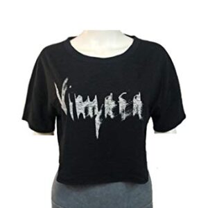 LIGHTEST Cropped TEE with Expression - Black (8)