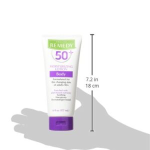 Medline Remedy 50+ Daily Moisturizing Body Lotion, 6 oz Tube (2 Pack)