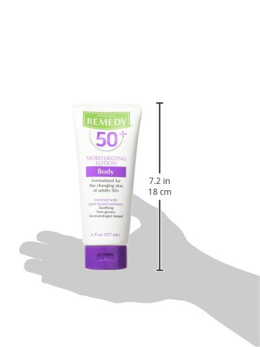 Medline Remedy 50+ Daily Moisturizing Body Lotion, 6 oz Tube (2 Pack)