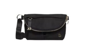 lululemon all night festival bag 5 l (black/gold)