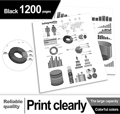 TN630 Compatible TN-630 Black Toner Cartridge Replacement for Brother MFC-L2700DW MFC-L2680W HL-L2300D DCP-L2520DW Printer Toner.(2 Pack)