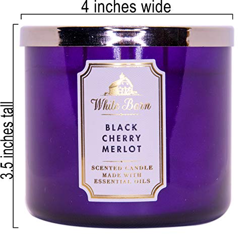 Bath and Body Works Black Cherry Merlot Scented Candle