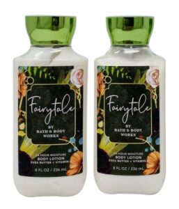 bath and body works 2 pack fairytale super smooth body lotion 8 oz (fairytale)