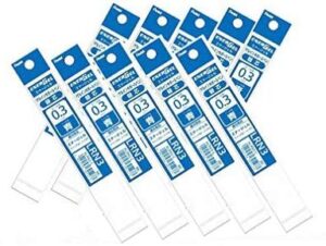 pentel refill ink for energel liquid gel pen / 0.3mm blue ink/value set of 10 refills