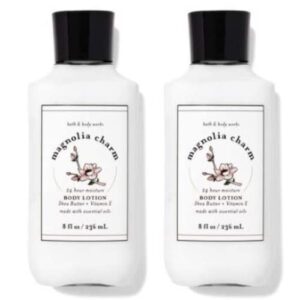 bath and body works gift set of of 2 – 8 fl oz lotion – (magnolia charm)