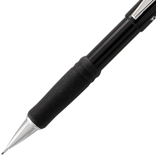 Pentel Twist-Erase III Mechanical Pencil, 0.7mm, Black Barrel, 12 Pack (QE517A-12)