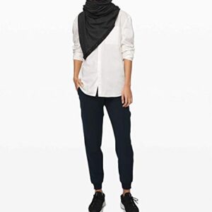 LULULEMON Vinyasa Scarf (Heathered Herringbone Heathered Black Black, One Size)