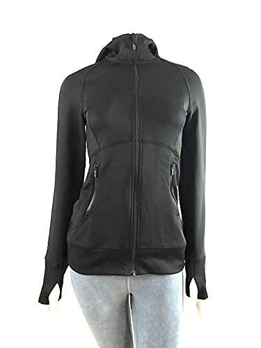 LULULEMON DAY MAKER FULL ZIP HOODIE - BLACK (6)