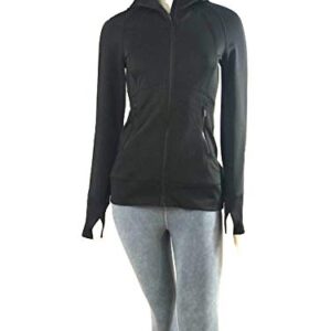 LULULEMON DAY MAKER FULL ZIP HOODIE - BLACK (6)