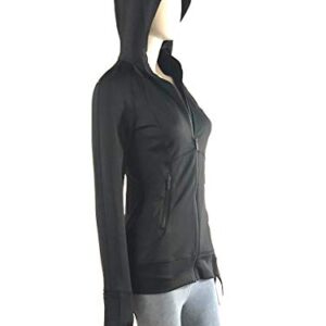 LULULEMON DAY MAKER FULL ZIP HOODIE - BLACK (6)