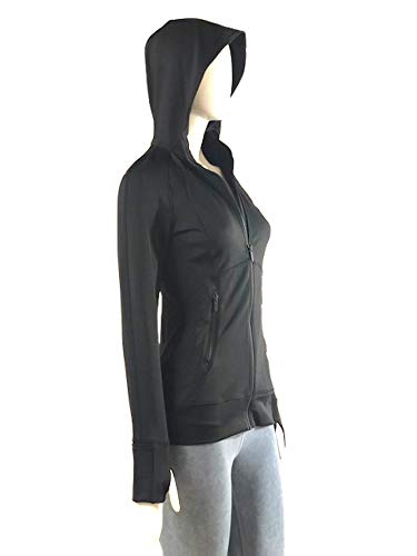 LULULEMON DAY MAKER FULL ZIP HOODIE - BLACK (6)