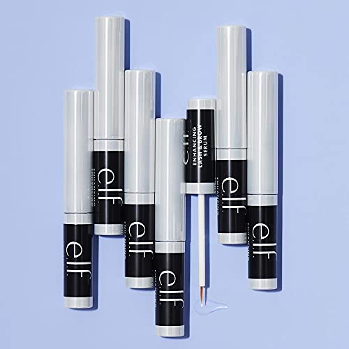 e.l.f. Enhancing Lash & Brow Serum, Promotes Longer-Looking Lashes & Brows, Nourishing & Conditioning Formula, Clear, 0.12 Fl Oz (3.5mL)