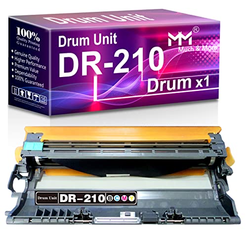 MM MUCH & MORE Compatible Drum Unit Replacement for Brother DR-210 DR210 DR-210CL DR210CL TN210 Use for HL-3040CN HL-3070CW HL-3075CW MFC-9010CN MFC-9120CN MFC-9125CN MFC-9320CW Printer(1-Pack, Drum)