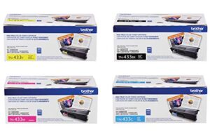 brother mfc-l8610cdw (tn-433) high yield toner cartridge set