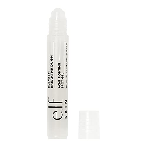 e.l.f. SKIN Blemish Breakthrough Acne Fighting Spot Gel, Roll-on Acne Spot Gel For Treating Blemishes, Made With Salicylic Acid, Vegan & Cruelty-Free