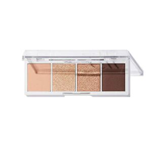 e.l.f. bite-size eyeshadows, creamy, blendable, ultra-pigmented & easy to apply on-the-go, long-lasting, vegan & cruelty-free, cream & sugar, 0.12 oz