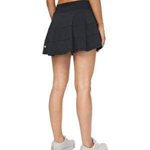 LULULEMON Pace Rival Skirt Tall 15" (Black, 4)