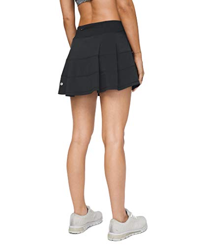 LULULEMON Pace Rival Skirt Tall 15" (Black, 4)