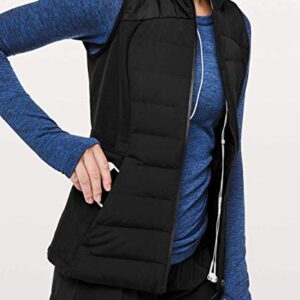 LULULEMON Down for It All Vest Sz 6 (Black)