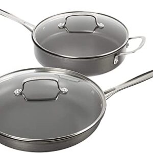 Cuisinart Chef's Classic Non-Stick Hard Anodized, 17-Piece, Cookware Set