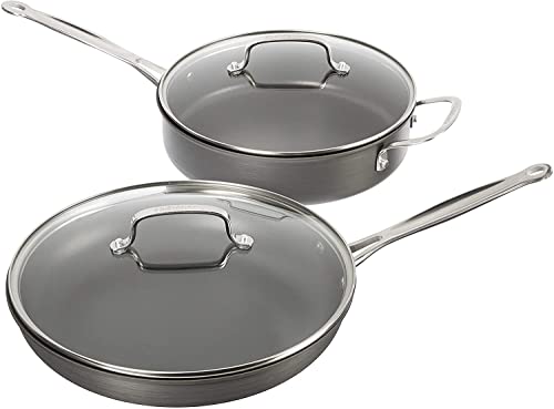 Cuisinart Chef's Classic Non-Stick Hard Anodized, 17-Piece, Cookware Set