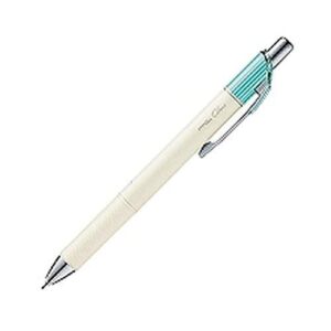 pentel gel ink ballpoint pen energel clena 0.4mm (black ink) [mint green] x 3 pieces (japan import)