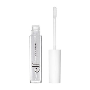 e.l.f, lip lacquer, moisturizing, shiny, non-sticky, long lasting, provides maximum color, glides on, bubbles, 0.08 fl oz