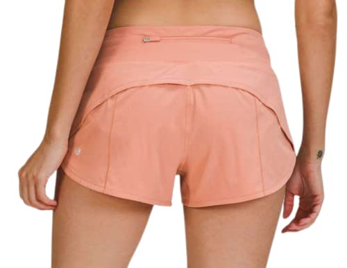 LULULEMON Speed Up Short Low-Rise 2.5" Lined (Pink Savannah, Size 4)