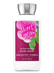 bath & body works sweet pea body lotion signature collection 8 oz