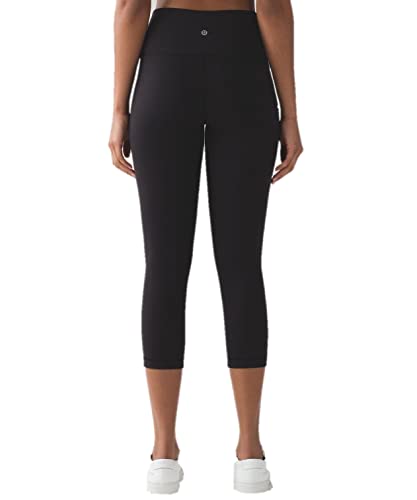 LULULEMON Wunder Under Hi-Rise Crop 21" (Black, 2)