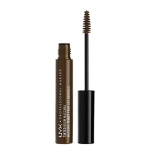 nyx professional makeup tinted eyebrow mascara, espresso