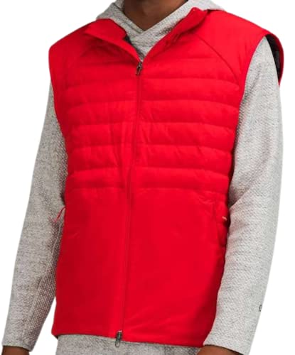 Lululemon Down for It All Vest (Size M, Grenadine Red)