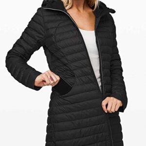 LULULEMON Pack it Down Jacket Long Sz 4 (Black)