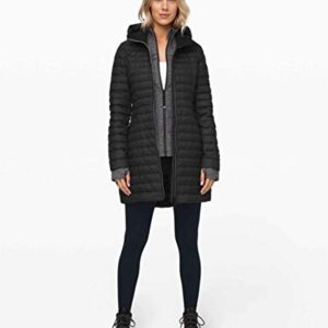 LULULEMON Pack it Down Jacket Long Sz 4 (Black)