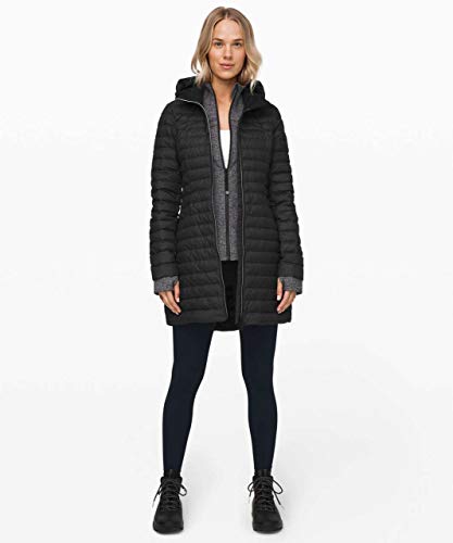 LULULEMON Pack it Down Jacket Long Sz 4 (Black)