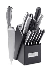 cuisinart c77ss-13p 13-pc. graphix collection block set, stainless steel