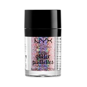 nyx professional makeup metallic glitter, beauty beam