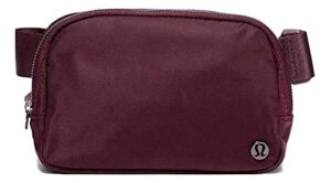 lululemon everywhere belt bag 1l red merlot