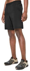 lululemon mens pace breaker short (black, l)