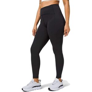 lululemon swift speed hi-rise tight 28″ (black, 6)