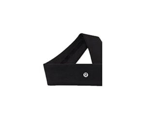 lululemon athletica lululemon fly away tamer headband luxtreme (black)