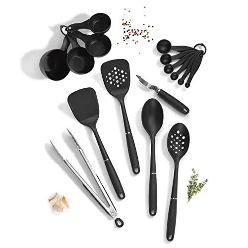 Cuisinart Kitchen Utensil Set, 16 Piece, Black