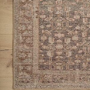 Loloi Angela Rose x Aubrey Collection AUB-04 Sage/Bark, Traditional 7'-6" x 9'-6" Area Rug