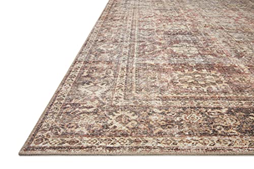 Amber Lewis x Loloi Georgie Collection GER-06 Bordeaux / Antique 7'6" x 9'6" Area Rug